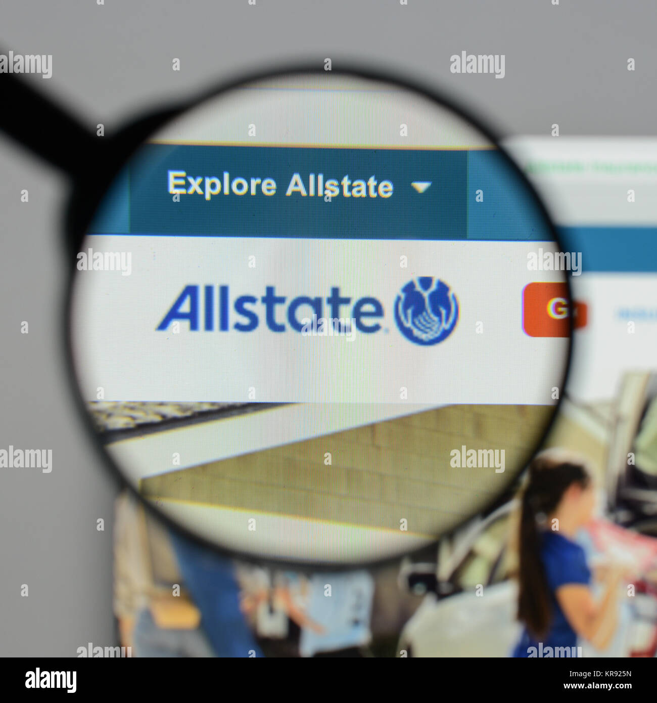 Allstate logo hi-res stock photography and images - Alamy