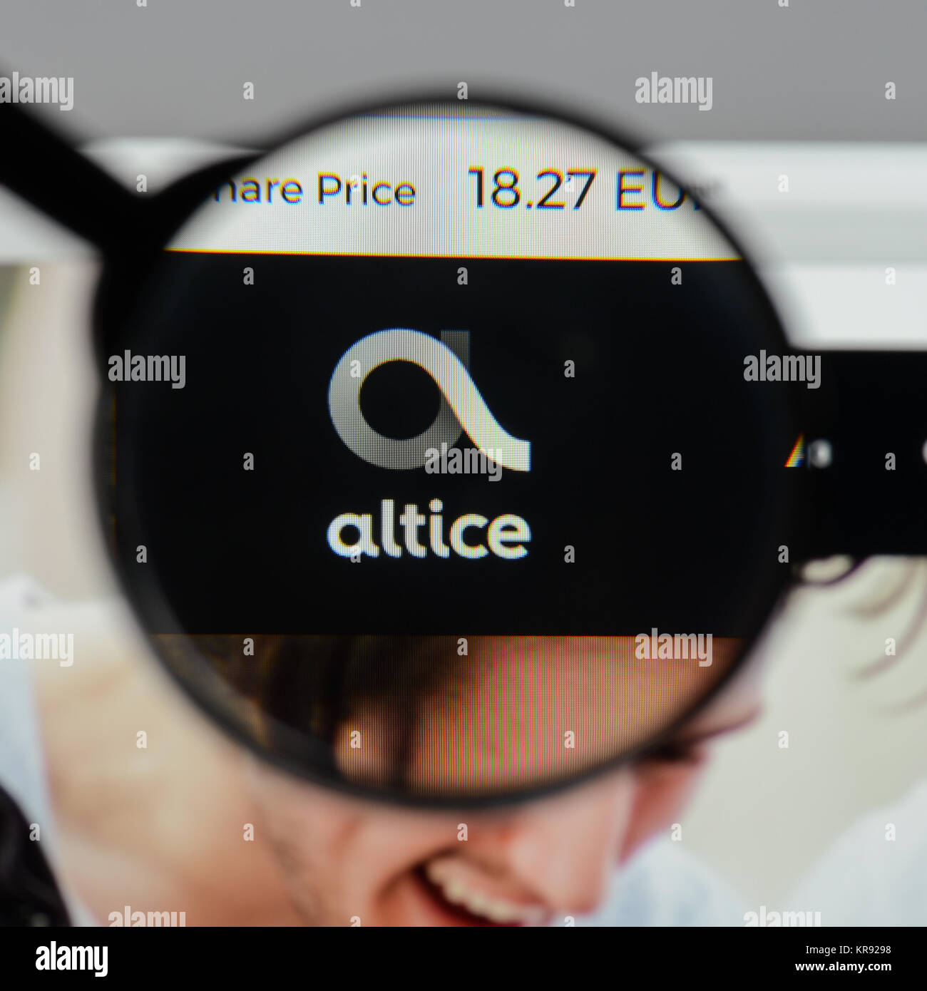 Altice logo hi-res stock photography and images - Alamy