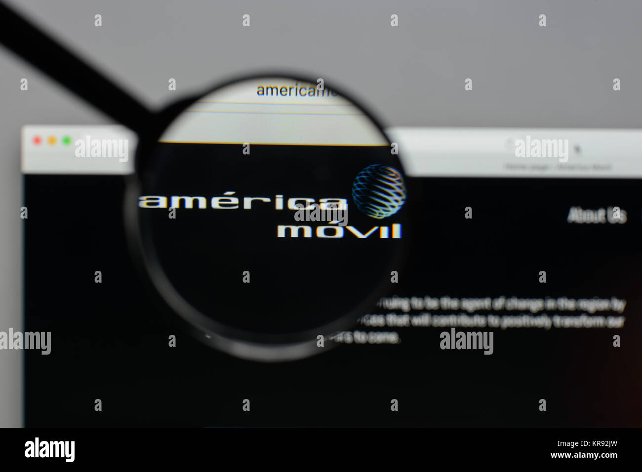 América móvil logo hi-res stock photography and images - Alamy