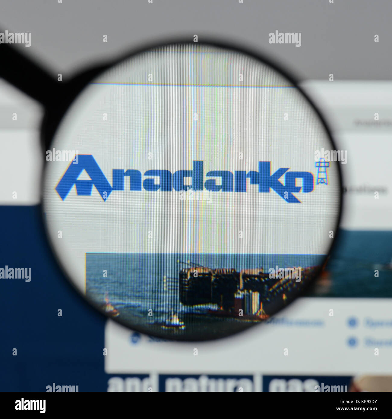 Anadarko petroleum logo hi-res stock photography and images - Alamy