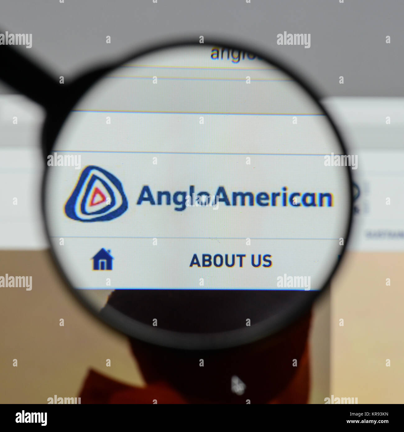 Anglo american logo hi-res stock photography and images - Alamy