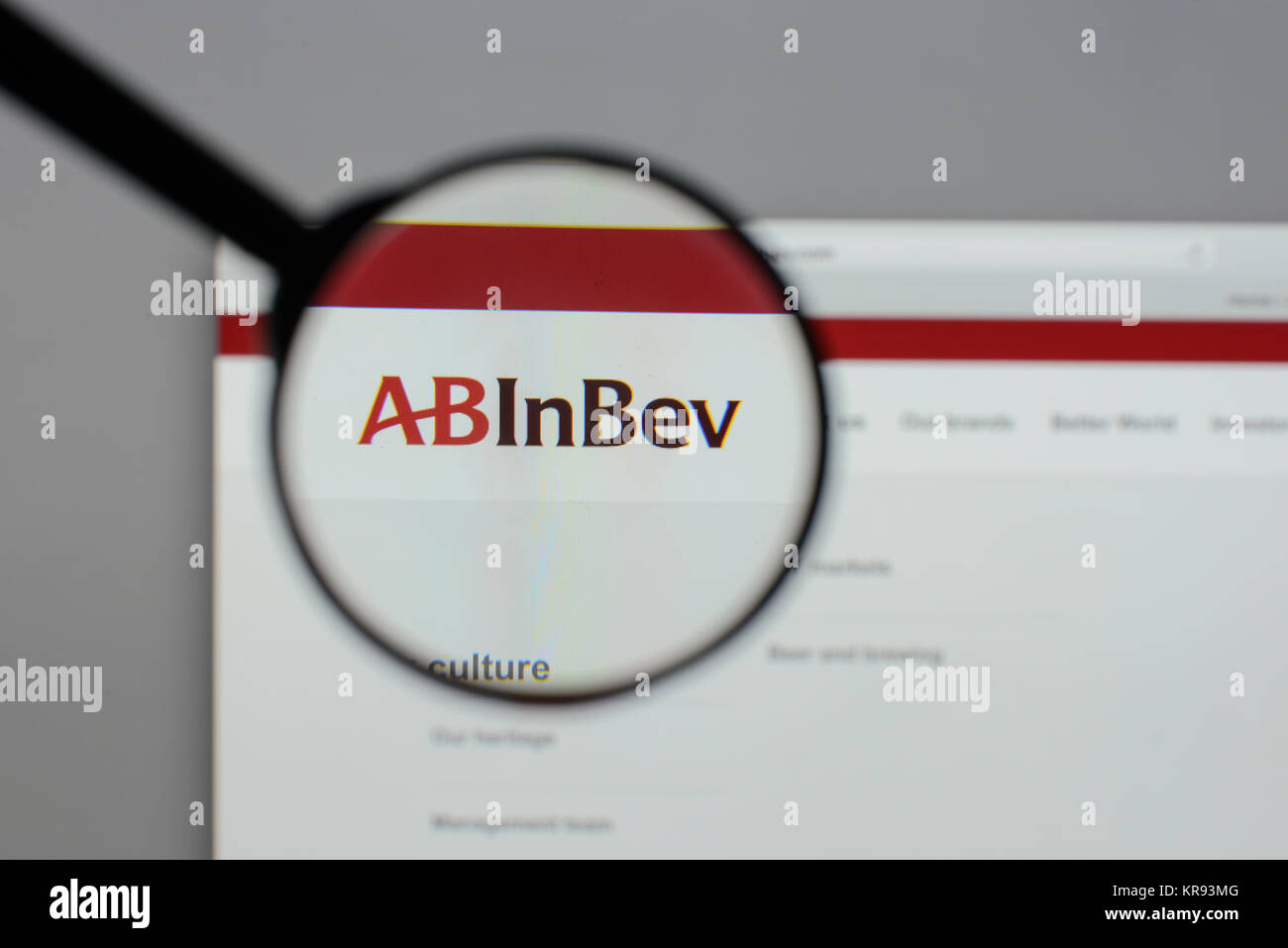 Abinbev logo hi-res stock photography and images - Alamy