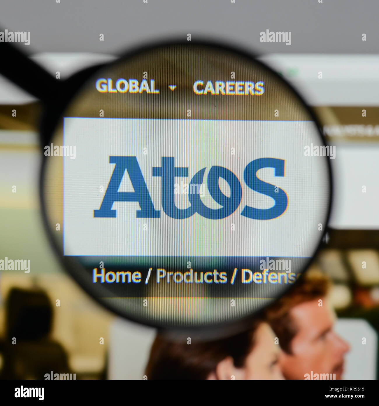 Atos logo hi-res stock photography and images - Alamy