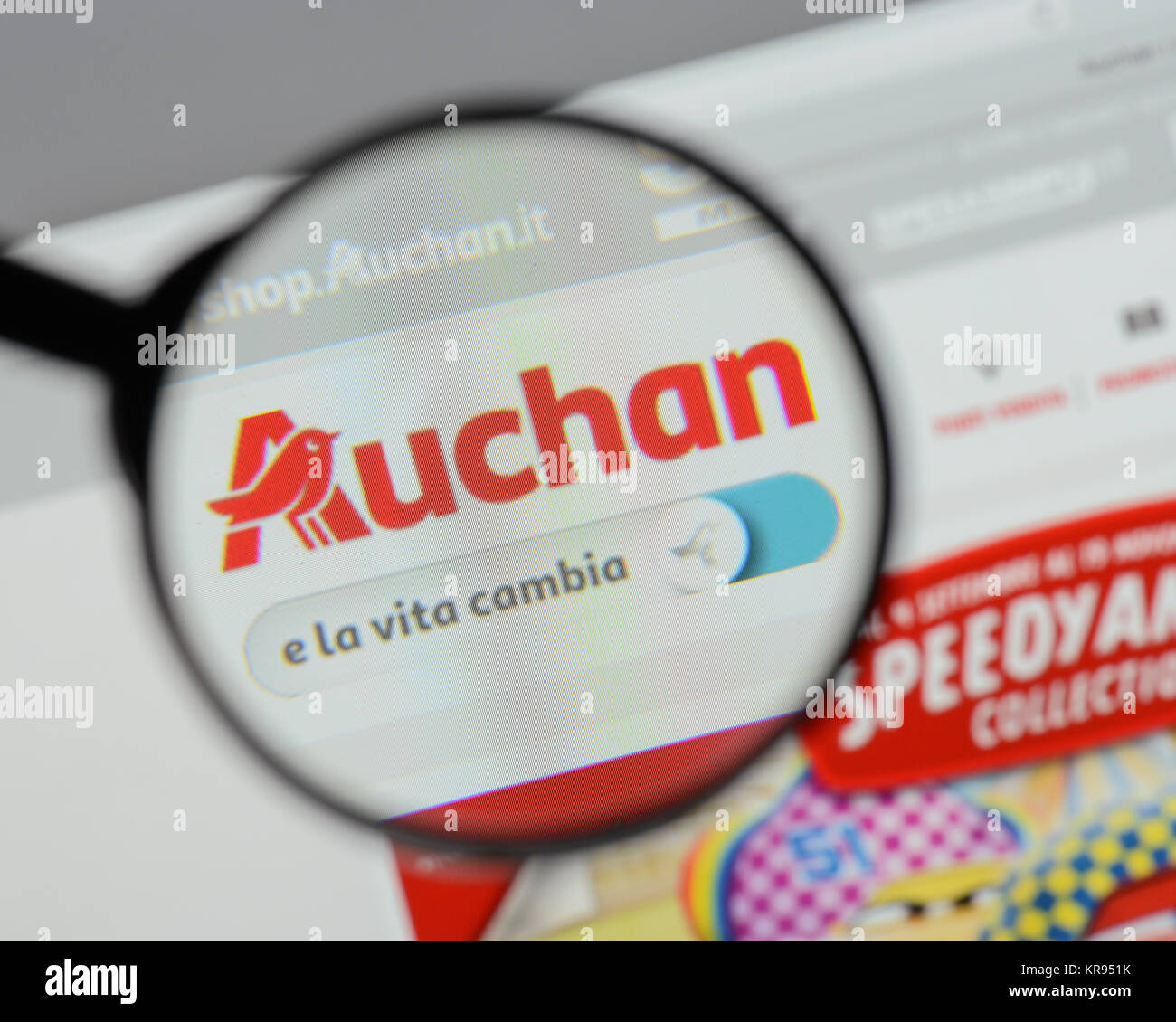 Auchan logo hi-res stock photography and images - Alamy