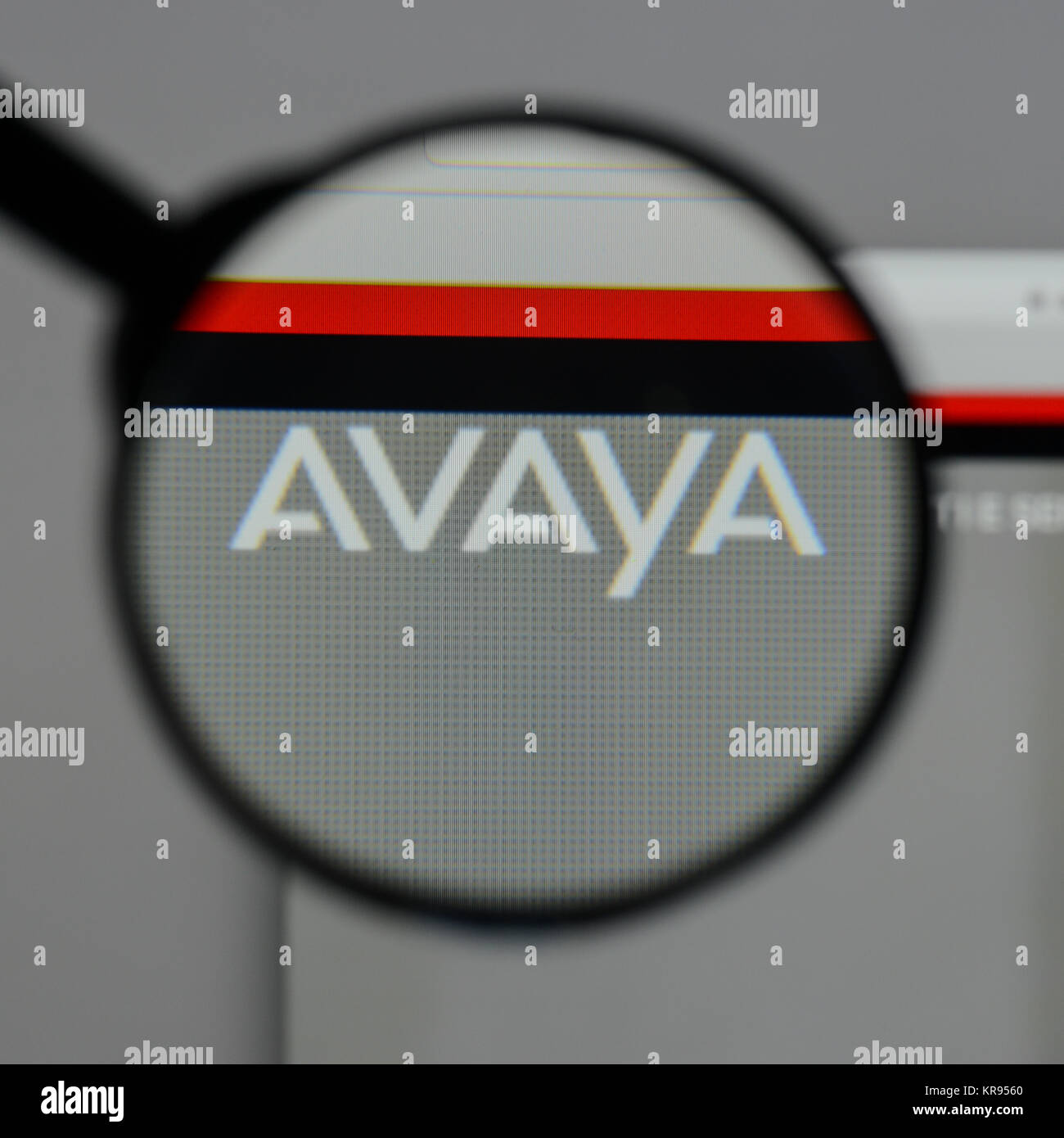 Avaya logo hi-res stock photography and images - Alamy