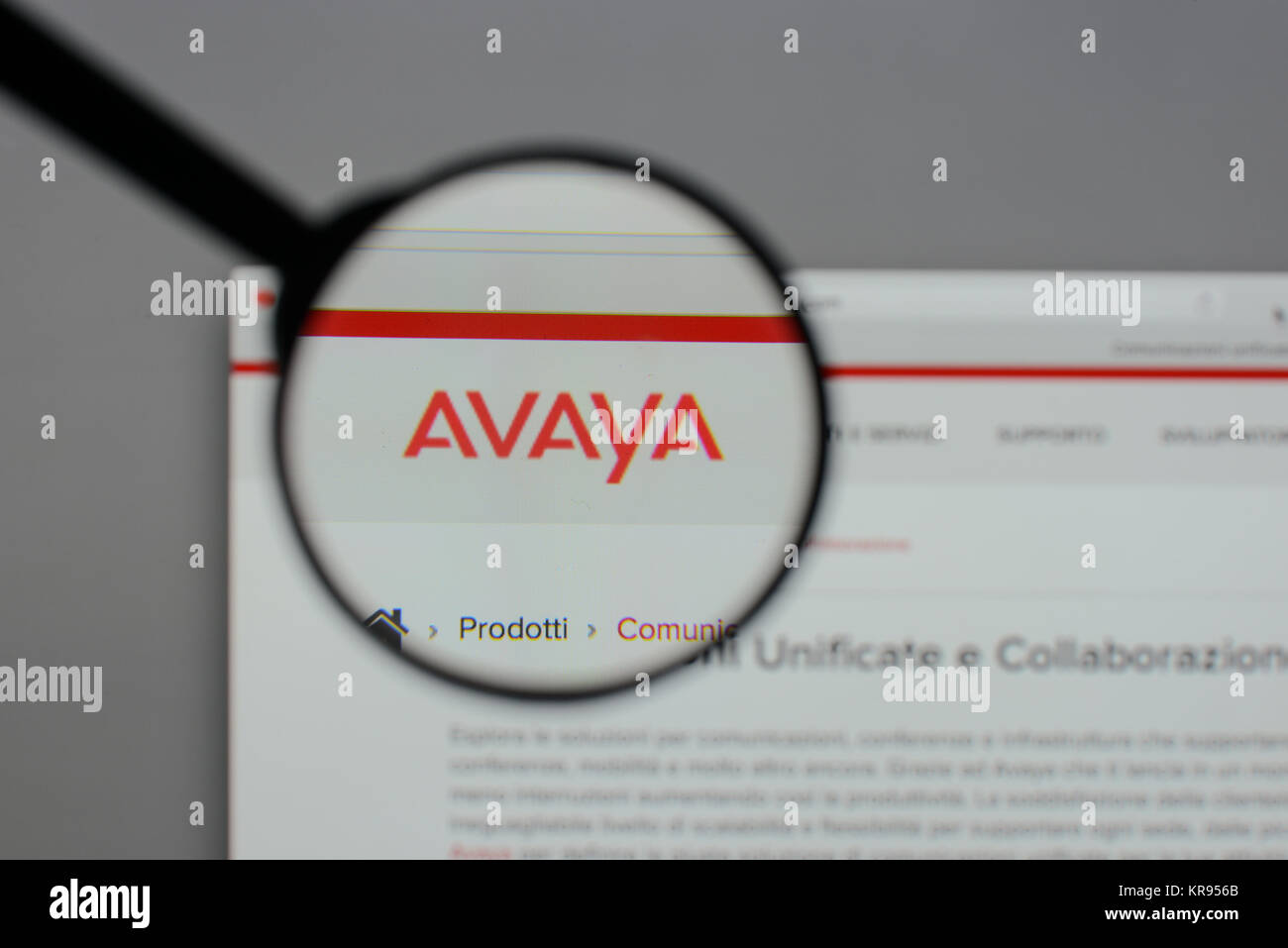 Avaya logo hi-res stock photography and images - Alamy