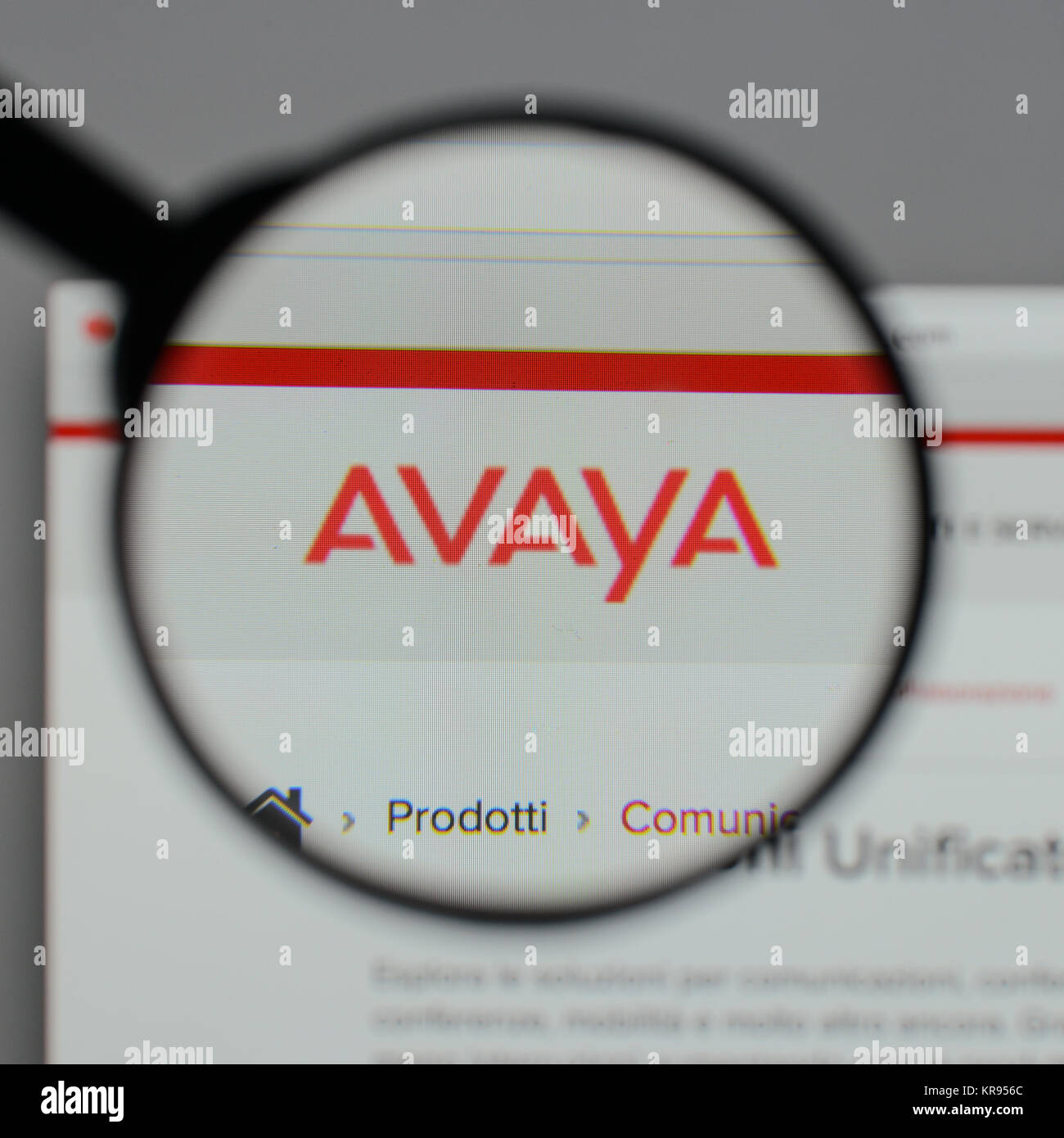 Avaya logo hi-res stock photography and images - Alamy