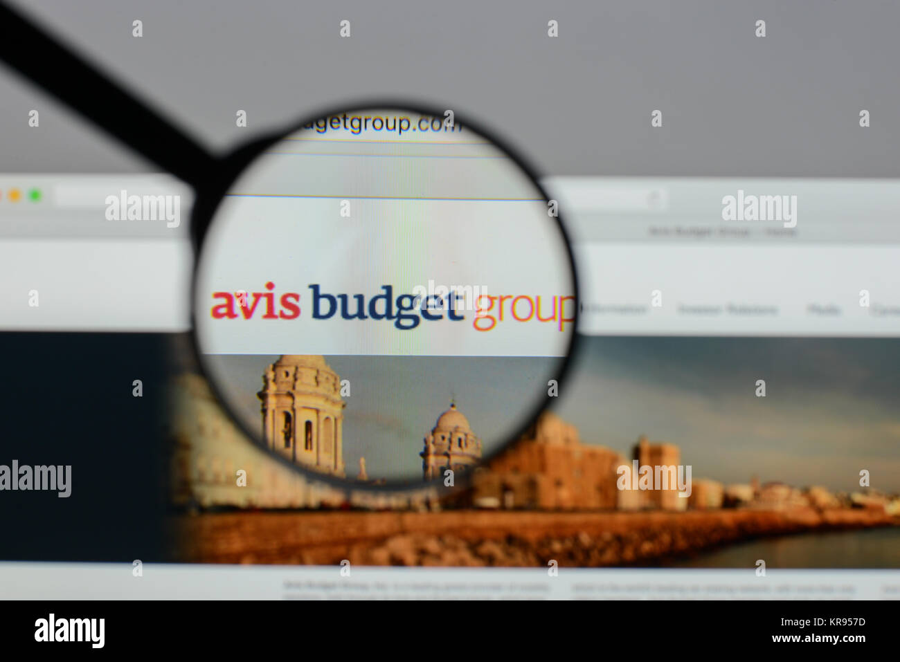 Avis budget group logo hi-res stock photography and images - Alamy