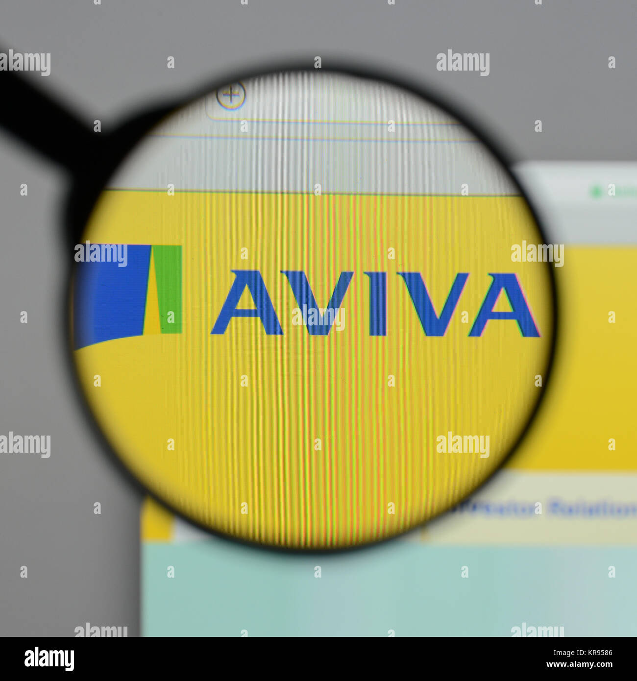 Aviva logo hi-res stock photography and images - Alamy