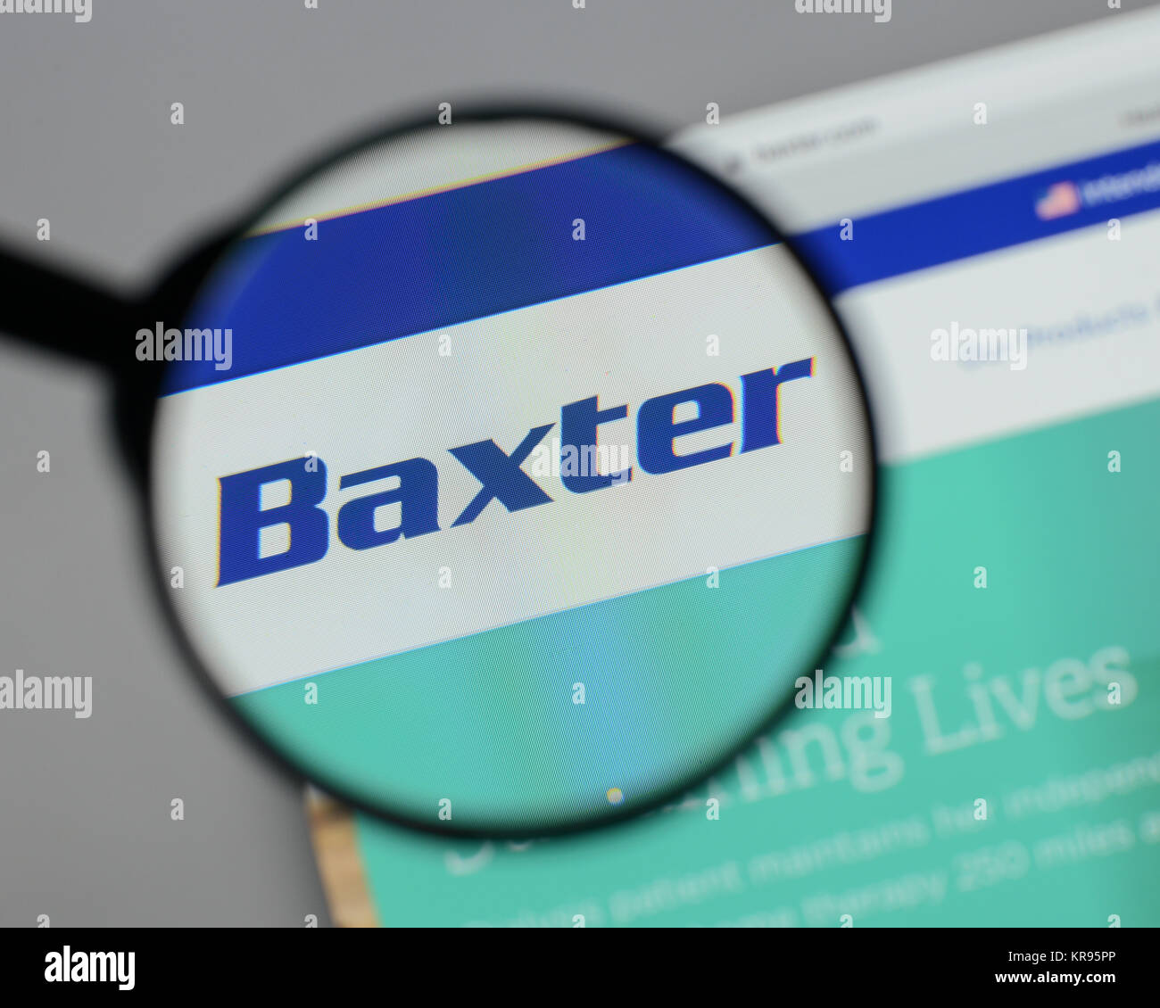 Baxter logo hi-res stock photography and images - Alamy