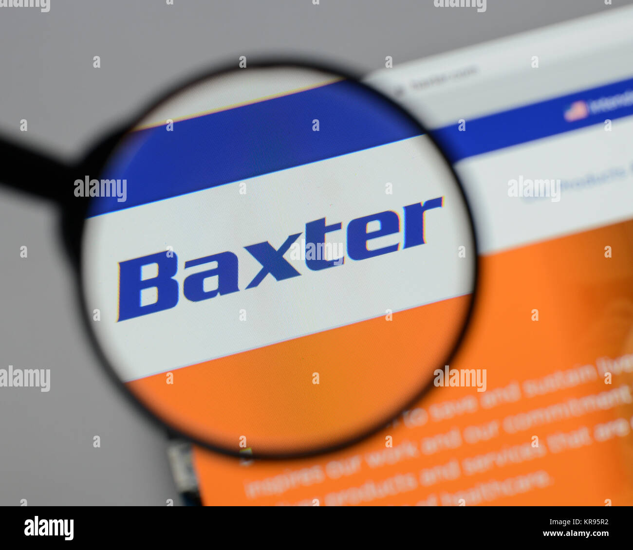 Baxter logo hi-res stock photography and images - Alamy
