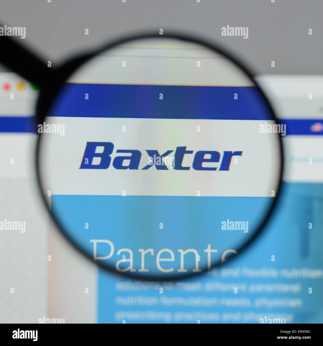 Baxter logo hi-res stock photography and images - Alamy