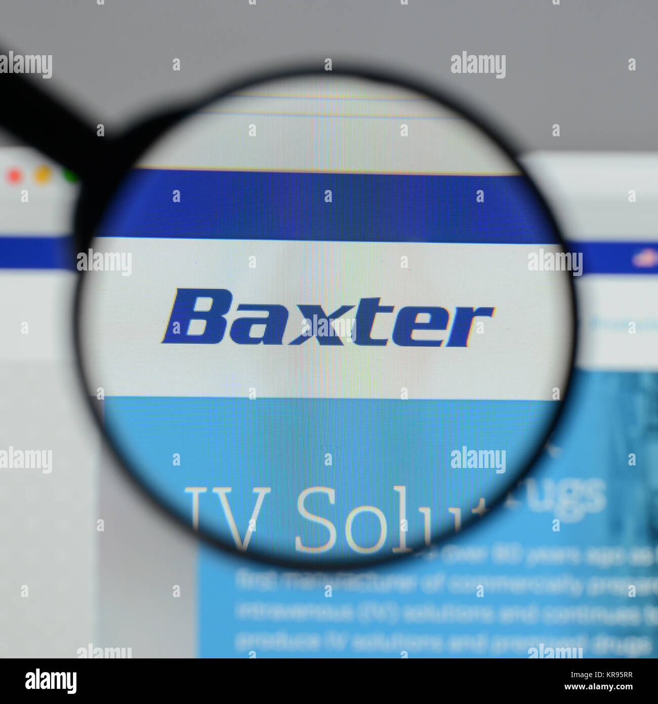 Baxter logo hi-res stock photography and images - Alamy