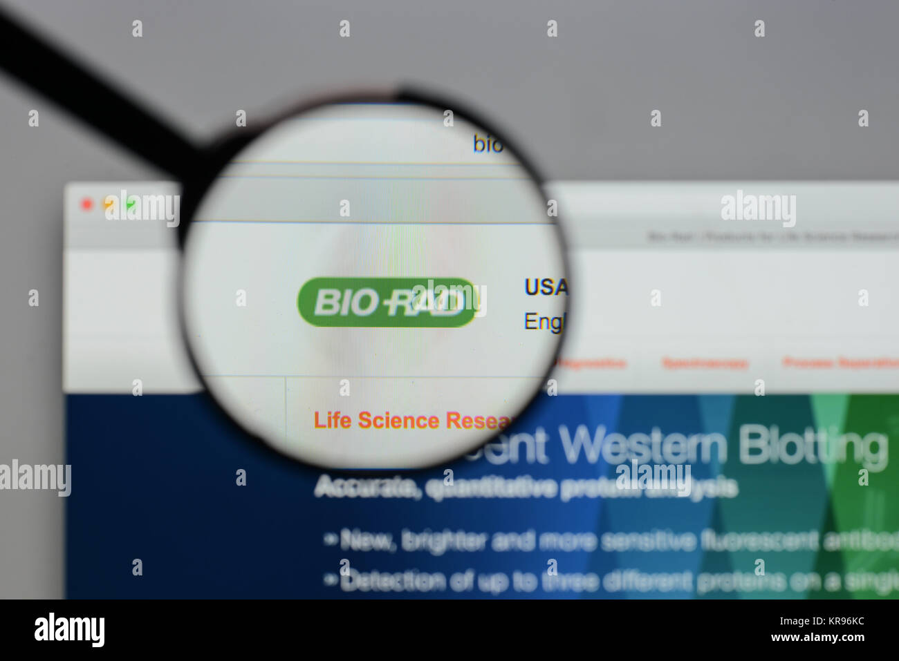 Bio rad laboratories logo hi-res stock photography and images - Alamy