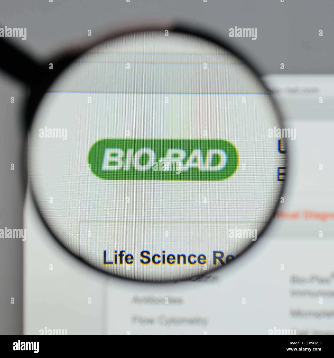 Bio rad laboratories logo hi-res stock photography and images - Alamy