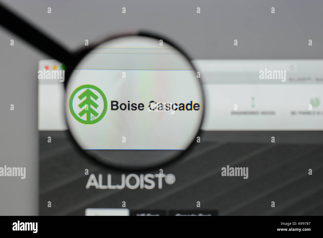 Boise cascade logo hi-res stock photography and images - Alamy