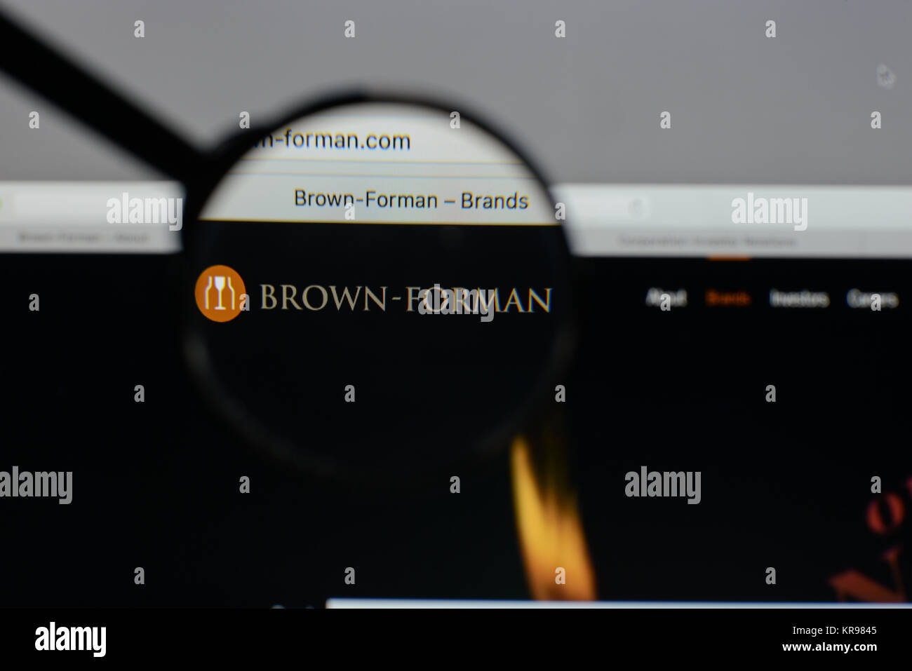 Brown forman logo hi-res stock photography and images - Alamy