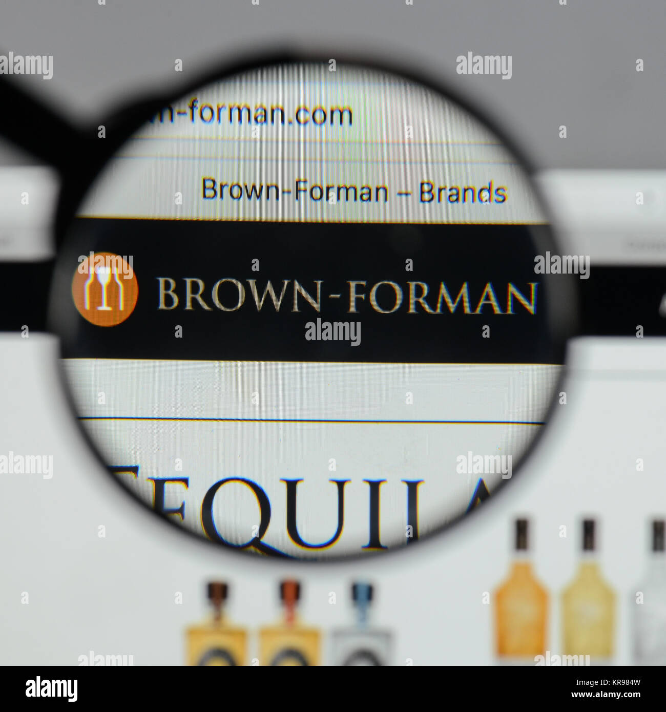 Brown forman logo hi-res stock photography and images - Alamy