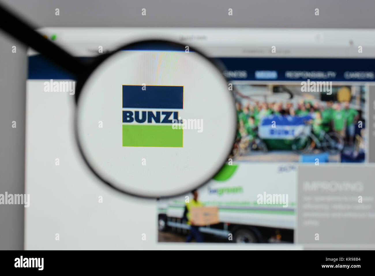 Bunzl logo hi-res stock photography and images - Alamy