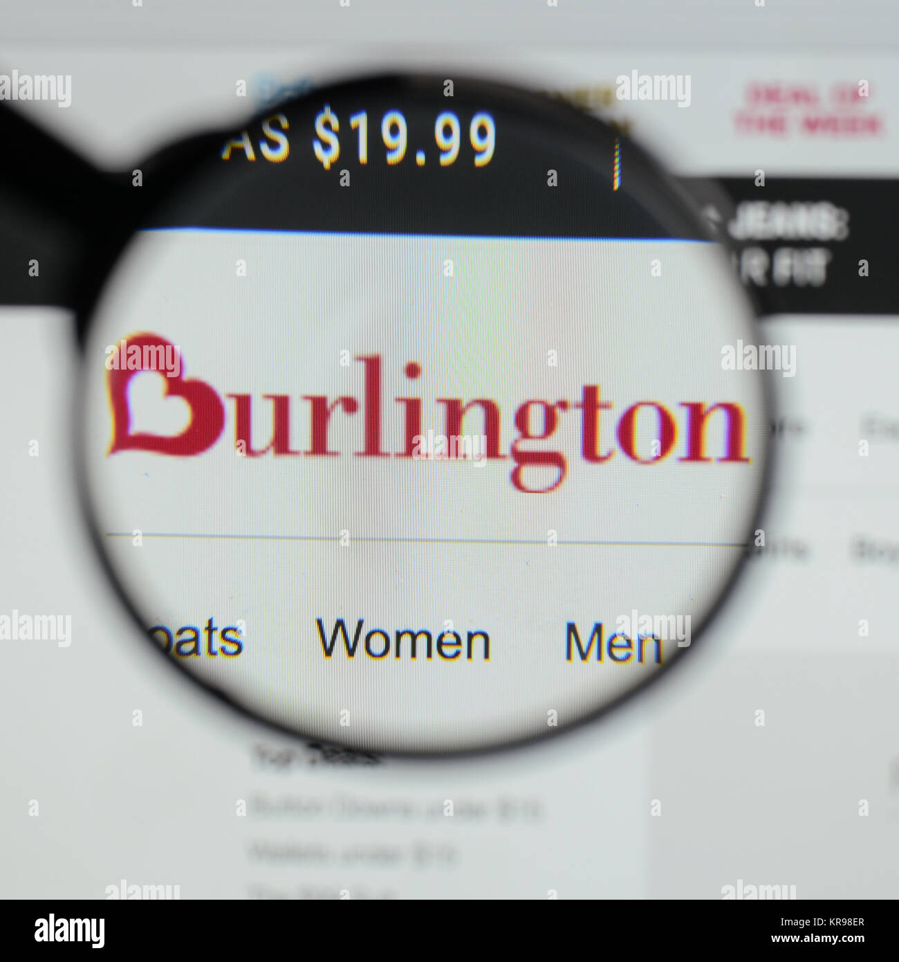 Burlington logo hi-res stock photography and images - Alamy
