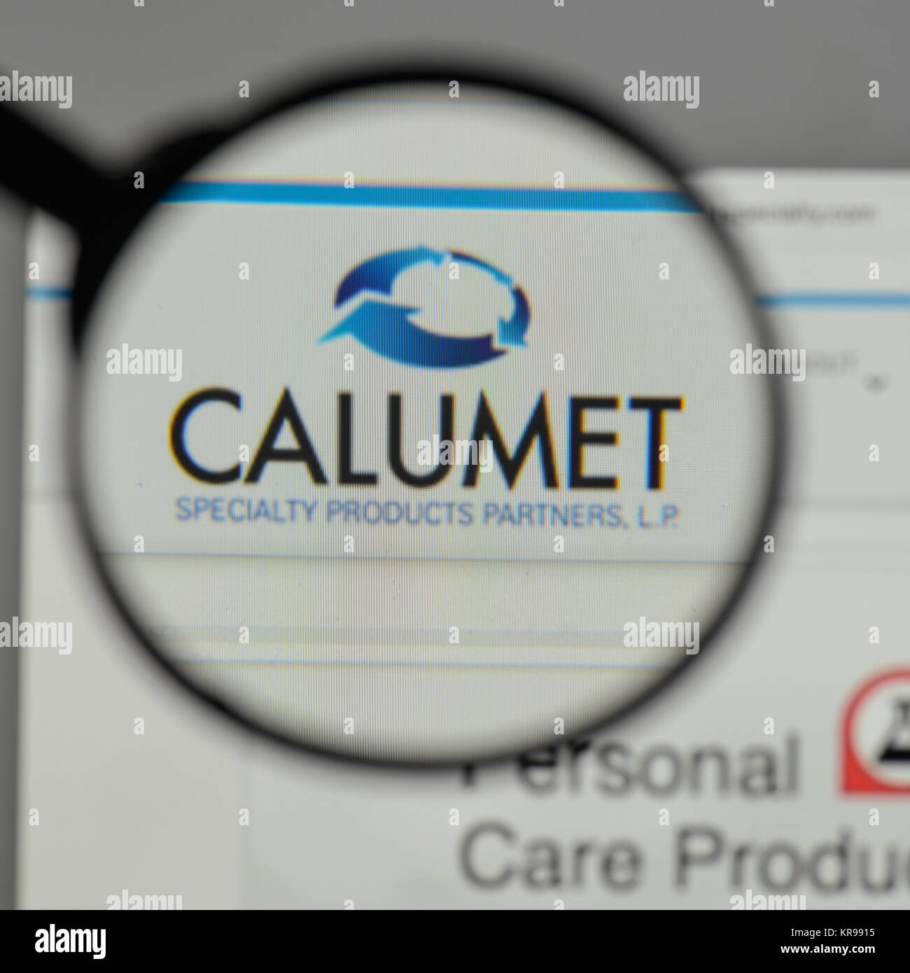 Milan, Italy - August 10, 2017: Calumet Specialty Products Partners ...