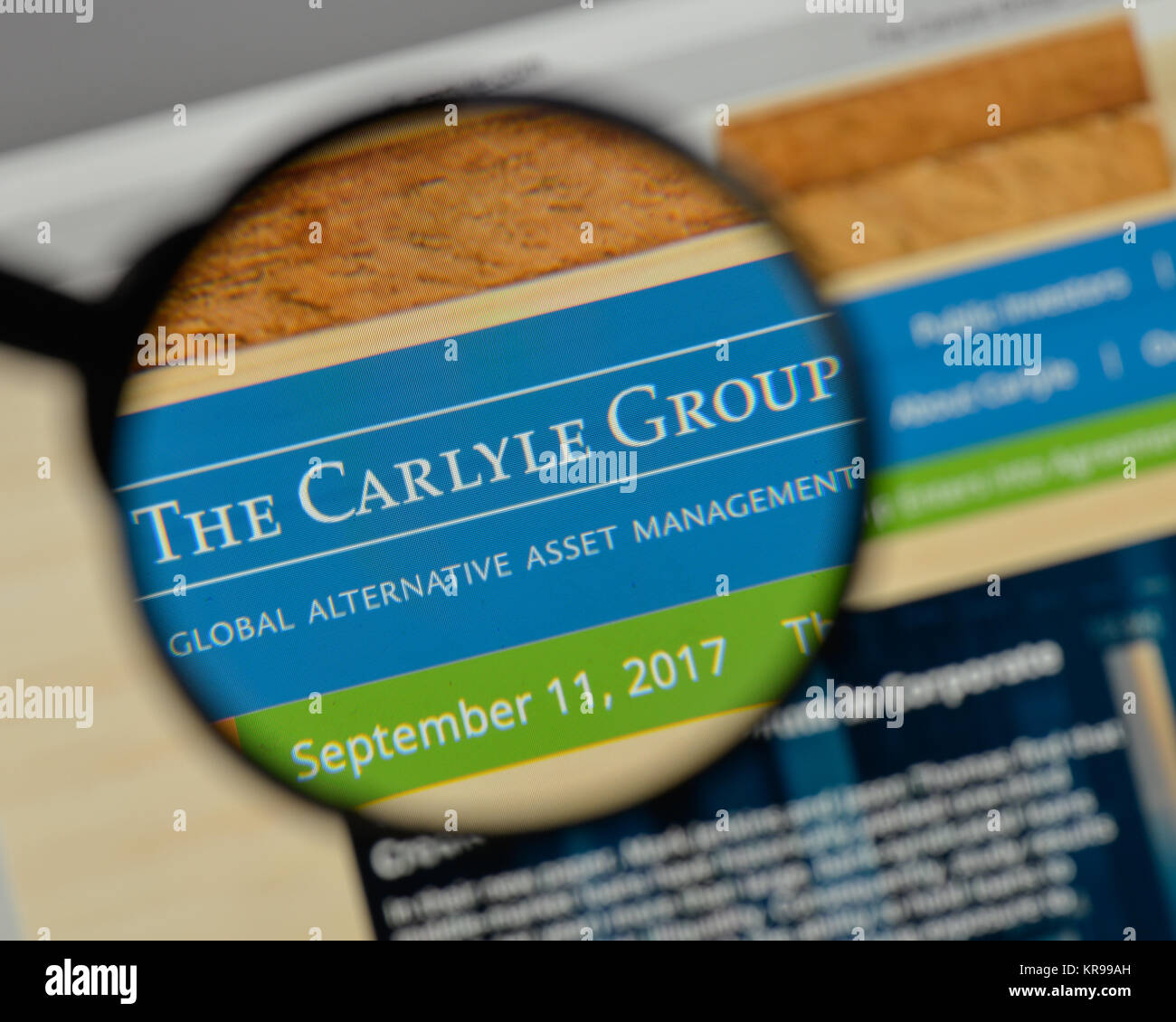 Carlyle logo hi-res stock photography and images - Alamy