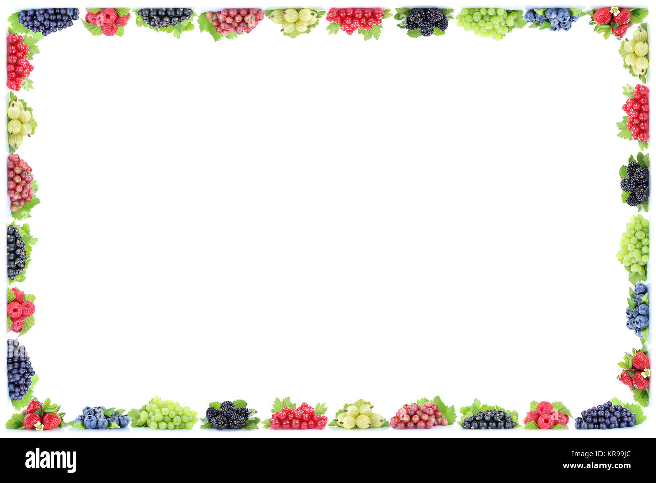 berries strawberries blueberries raspberries currants fresh grape ...