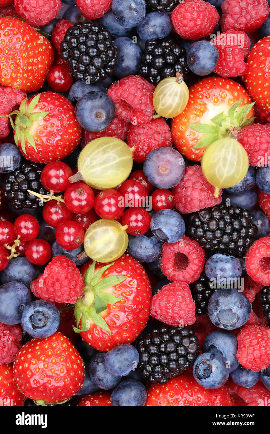 berries fresh fruits fruit strawberries raspberries blueberries ...