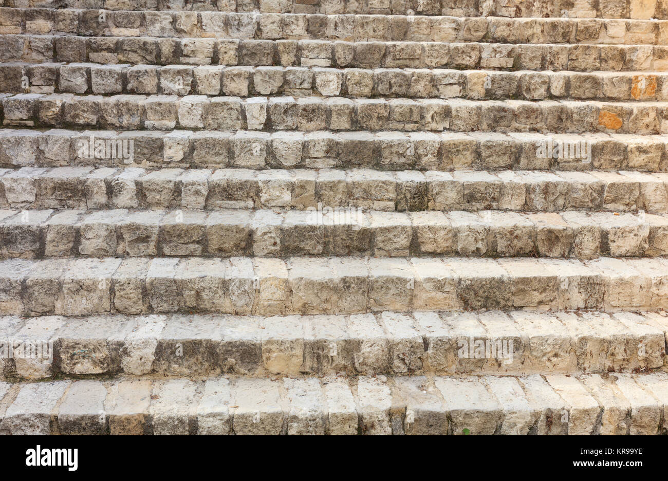 Old weathered stone stairs background. Close up view with details Stock ...
