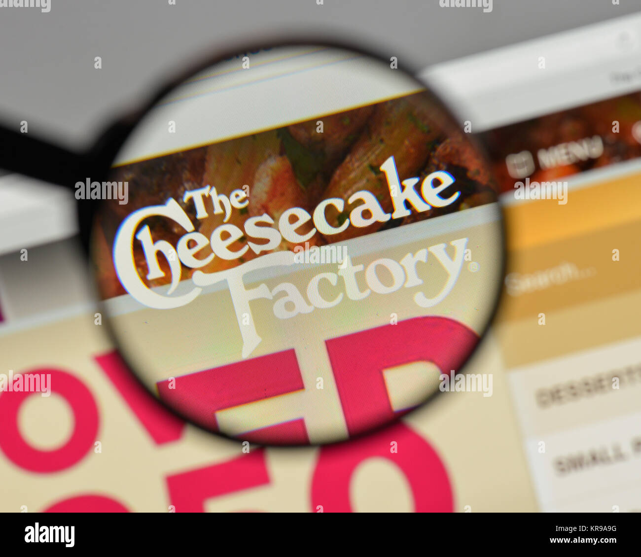 Cheesecake factory logo hi-res stock photography and images - Alamy