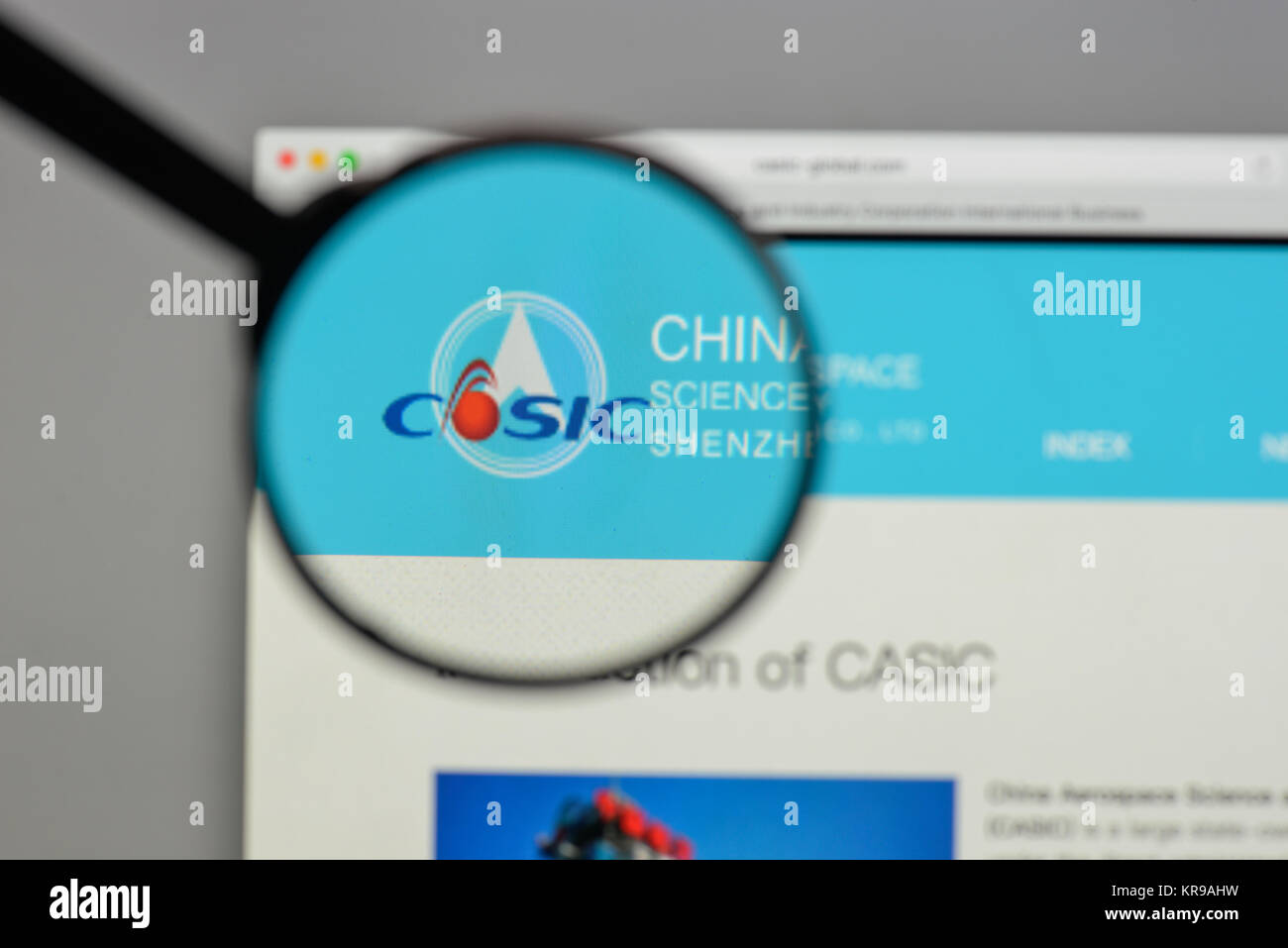 China aerospace science logo hi-res stock photography and images - Alamy