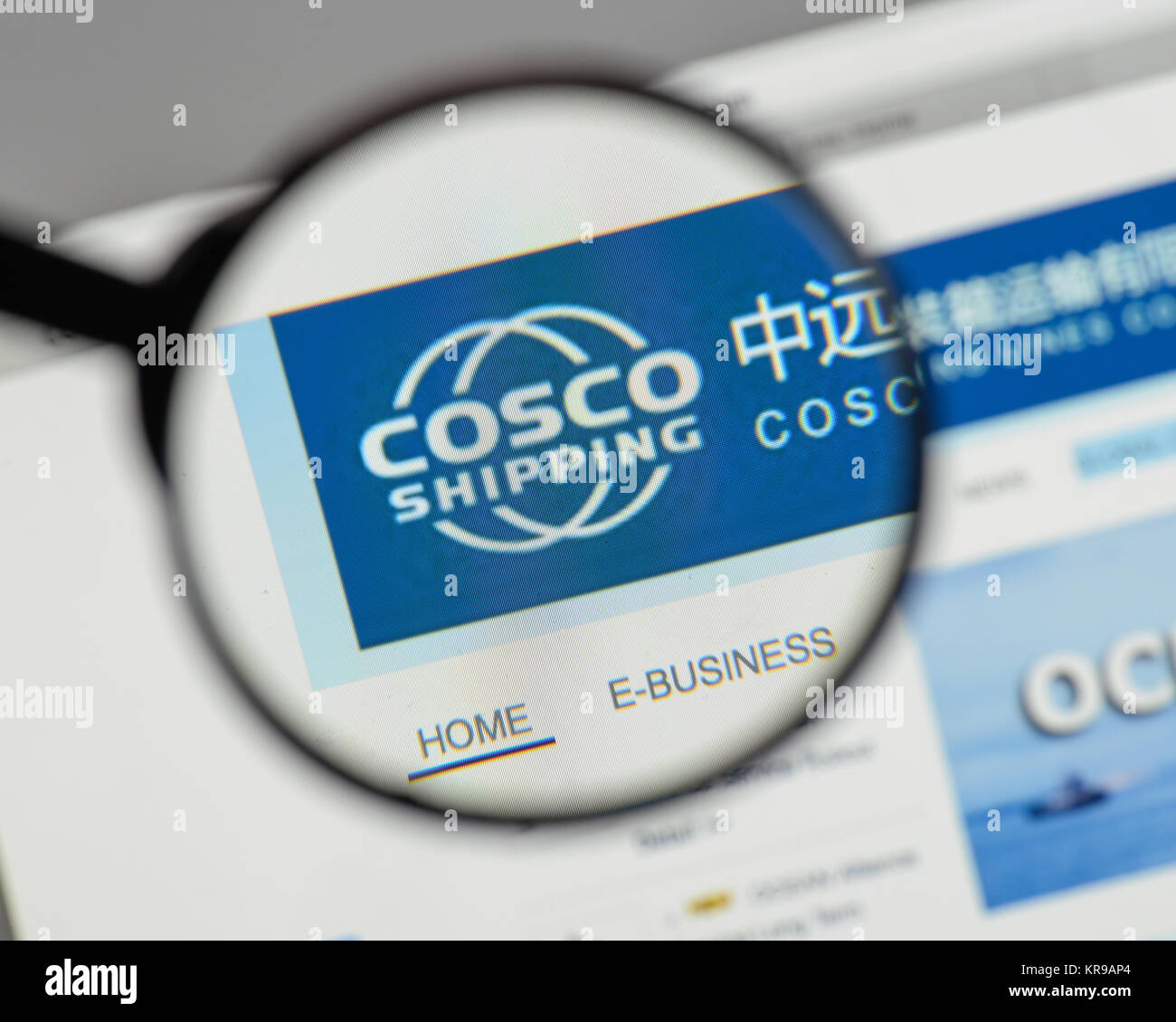Cosco shipping logo hi-res stock photography and images - Alamy