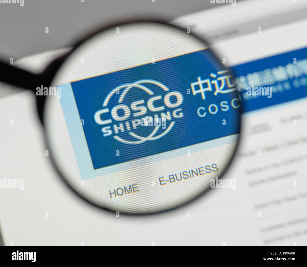 Cosco shipping logo hi-res stock photography and images - Alamy