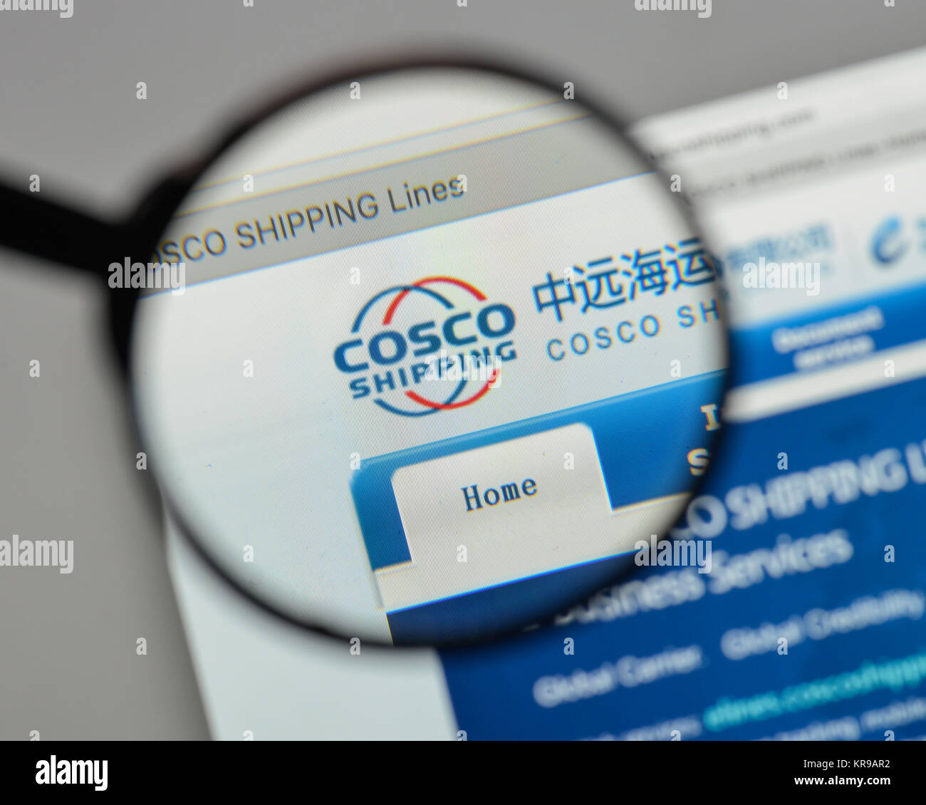 Cosco shipping logo hi-res stock photography and images - Alamy