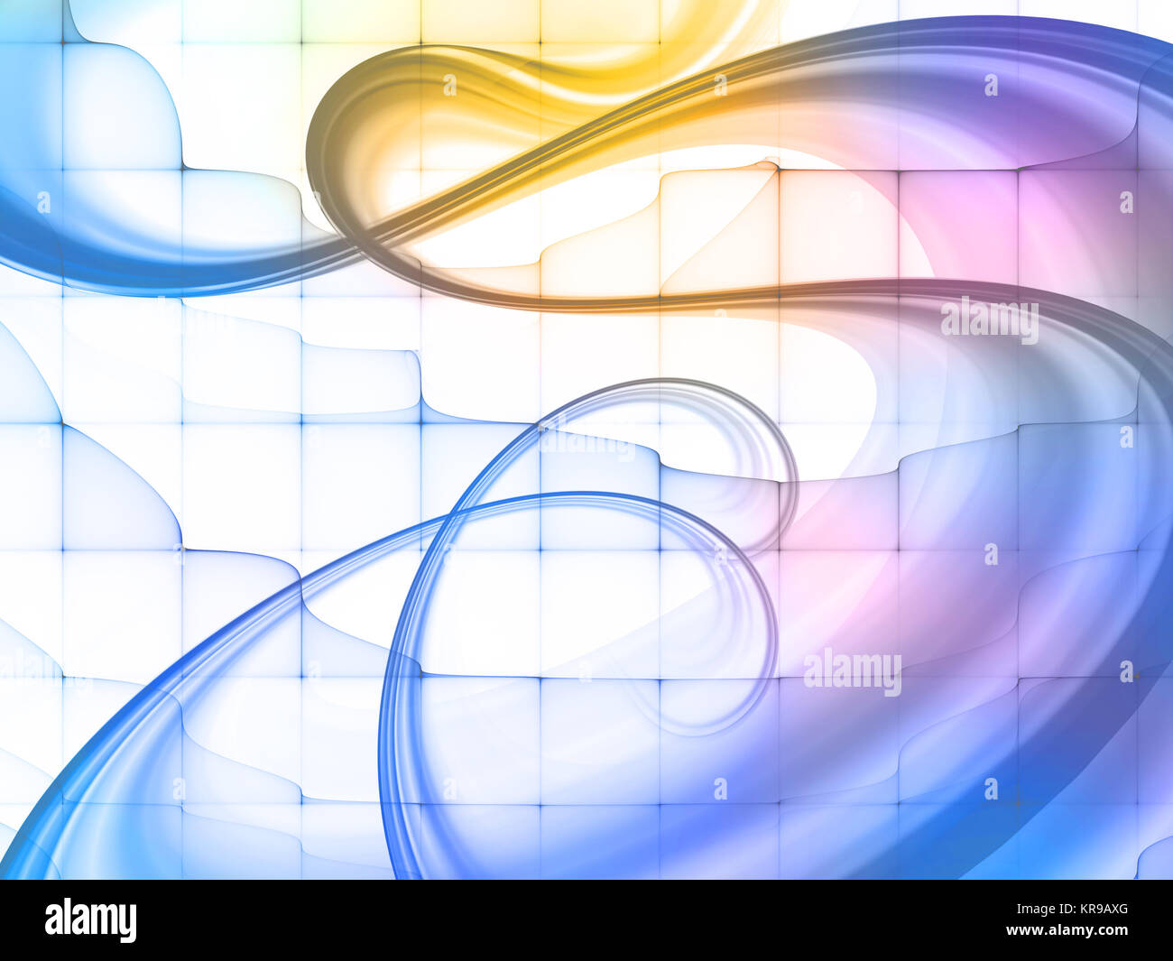 Virtualization of Energy Trace Stock Photo - Alamy