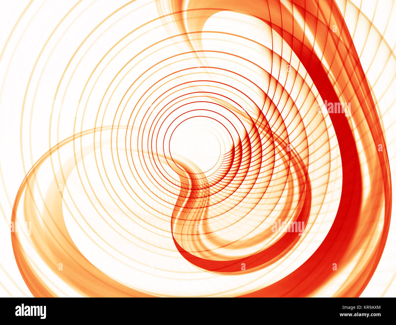 Virtualization of Energy Trace Stock Photo - Alamy