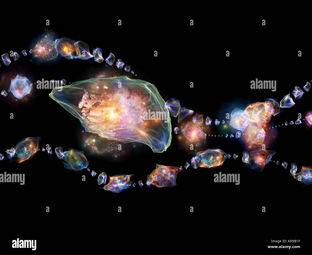 Unfolding of Jewels Stock Photo - Alamy