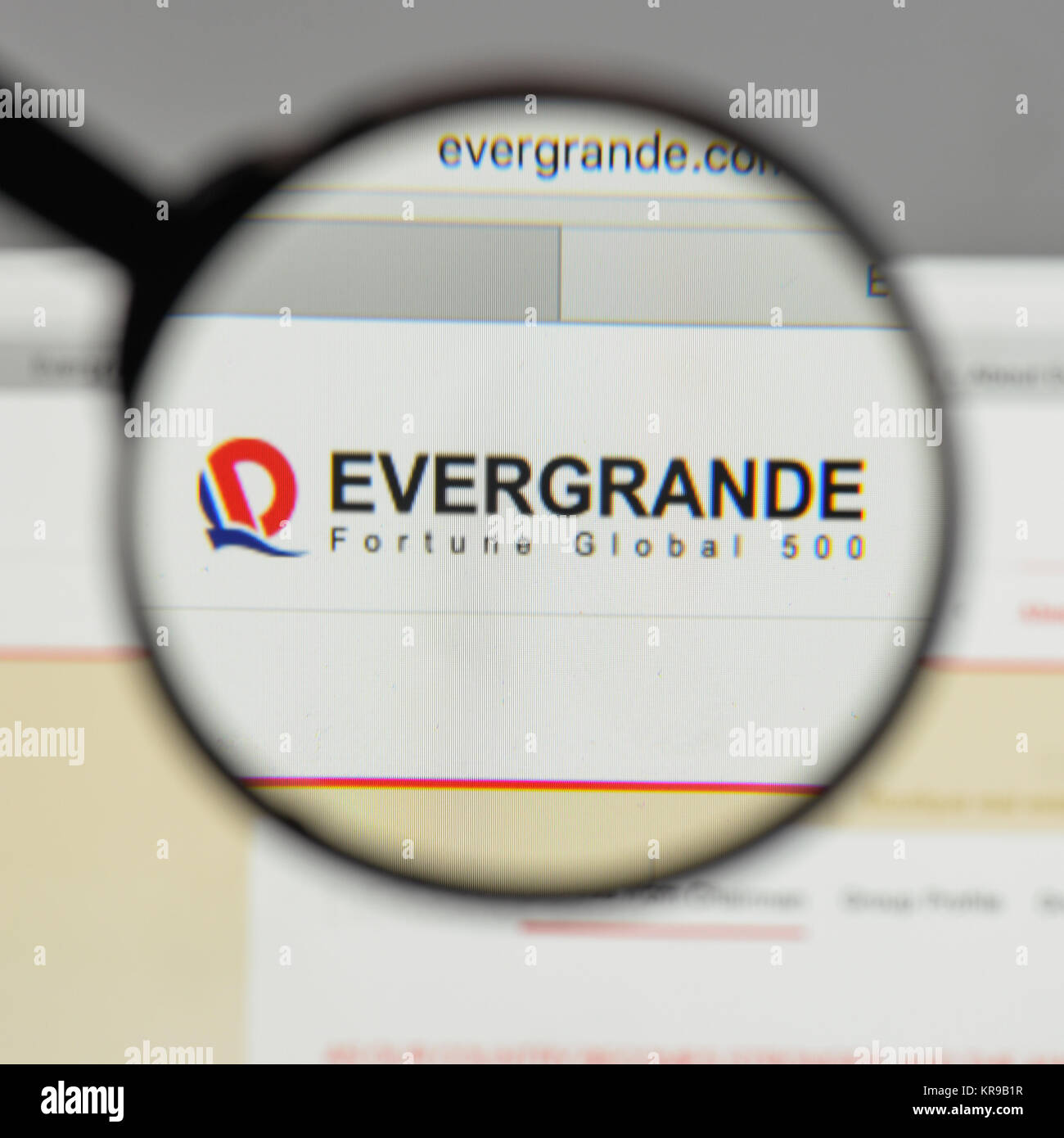 Evergrande logo hi-res stock photography and images - Alamy