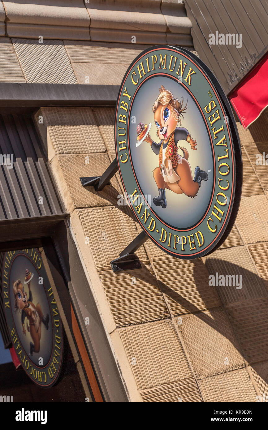 Chubby Chipmunk Hand-Dipped Chocolates Sign, Rapid City, Black Hills ...