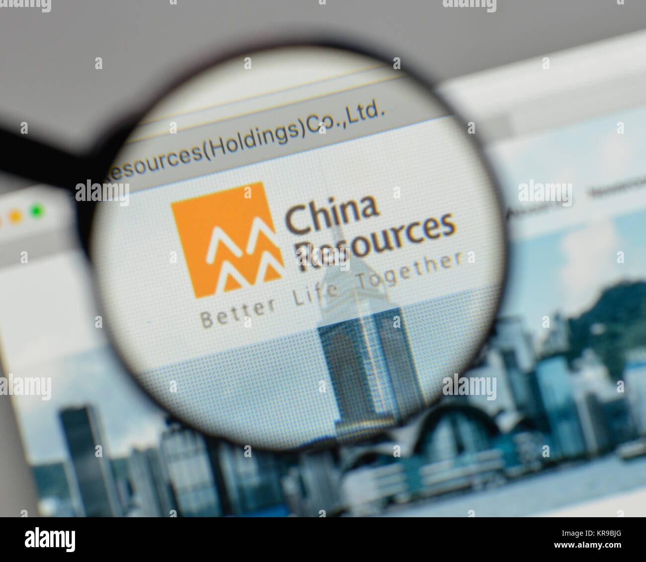 China resources logo hi-res stock photography and images - Alamy