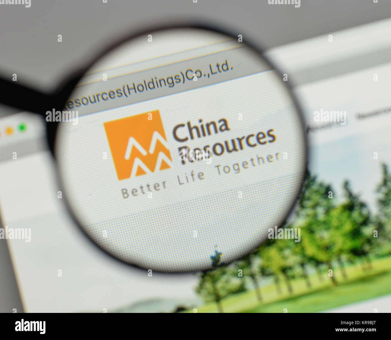 China resources logo hi-res stock photography and images - Alamy