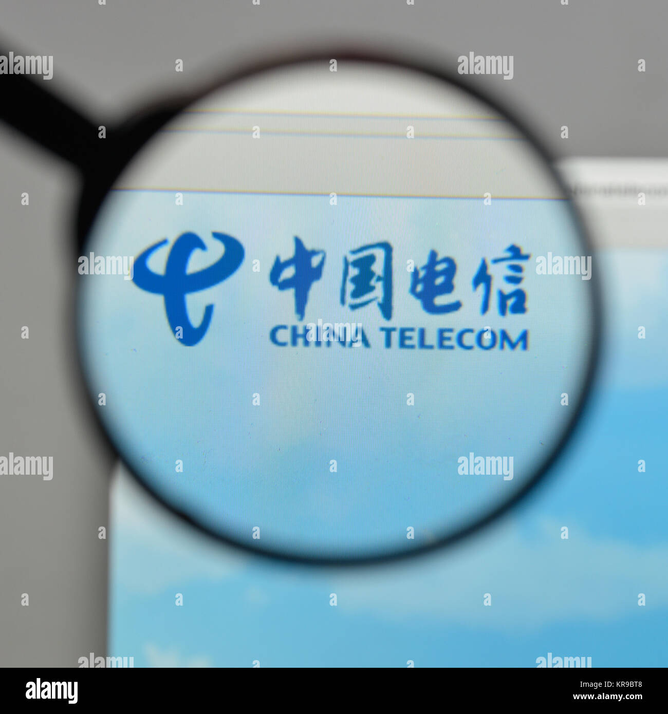 China telecom logo hi-res stock photography and images - Alamy