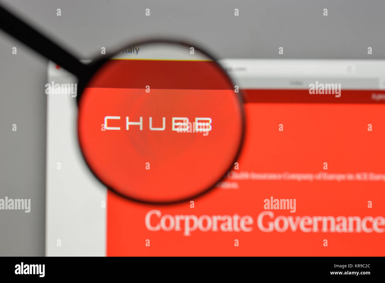 Chubb logo hi-res stock photography and images - Alamy