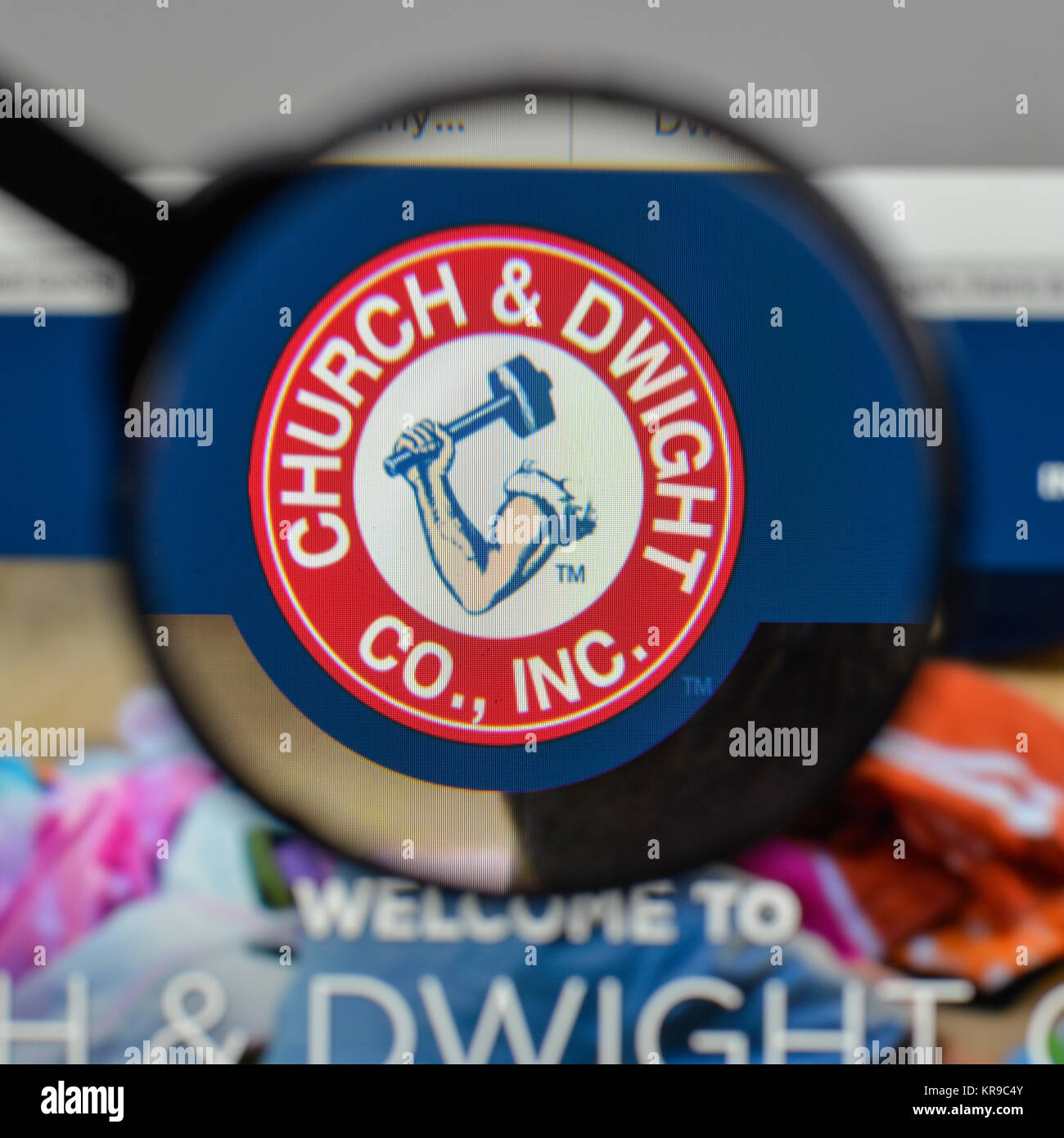 Church and dwight logo hi-res stock photography and images - Alamy