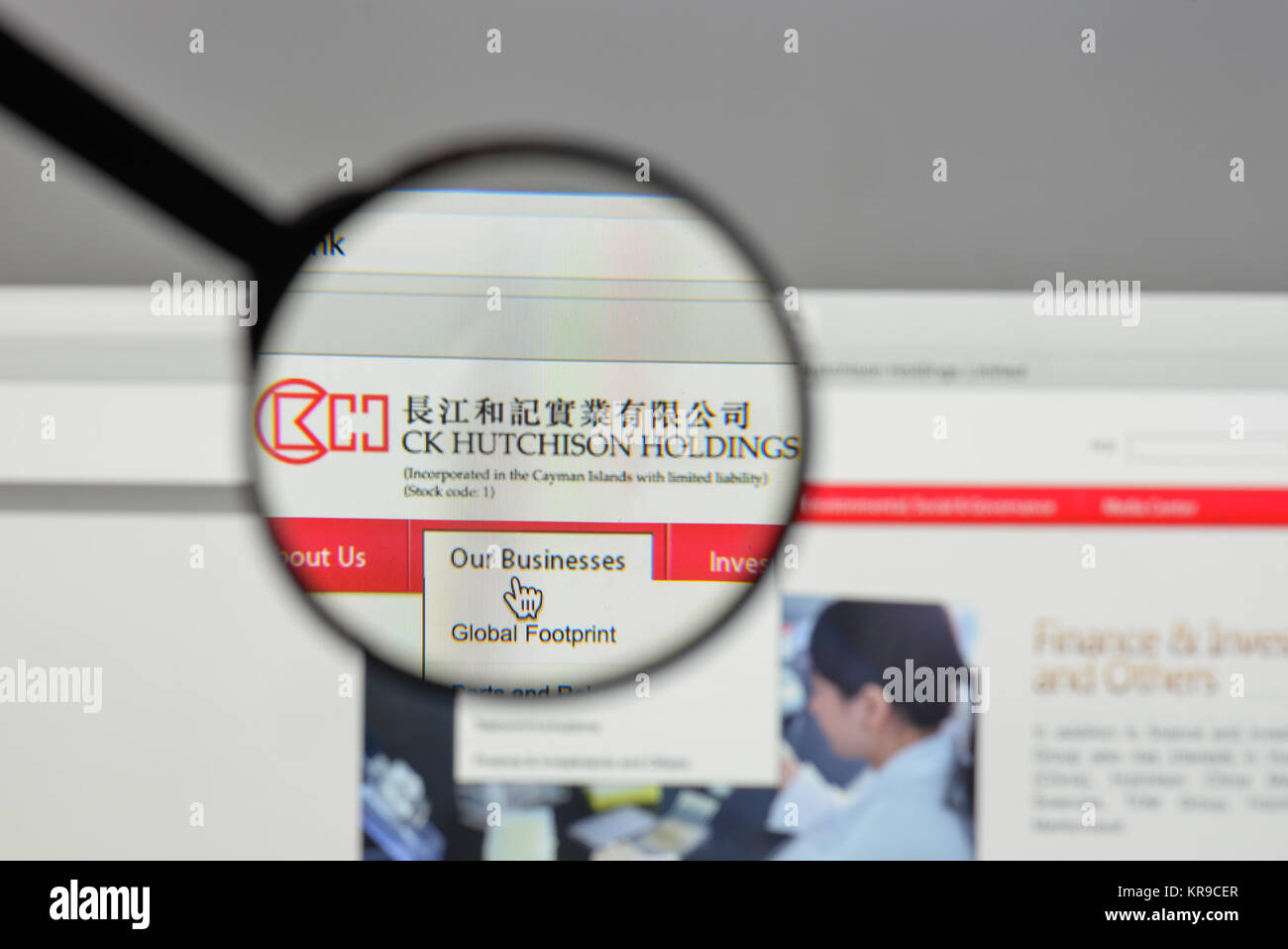 Ck hutchison holdings logo hi-res stock photography and images - Alamy