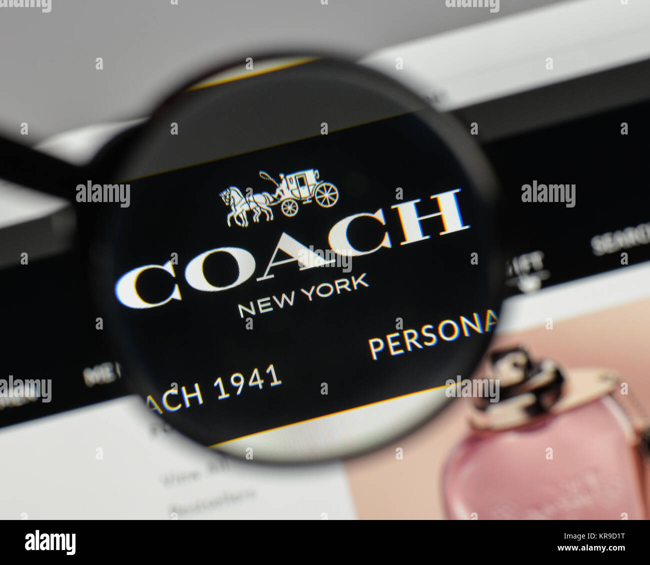 Coach logo hi-res stock photography and images - Alamy
