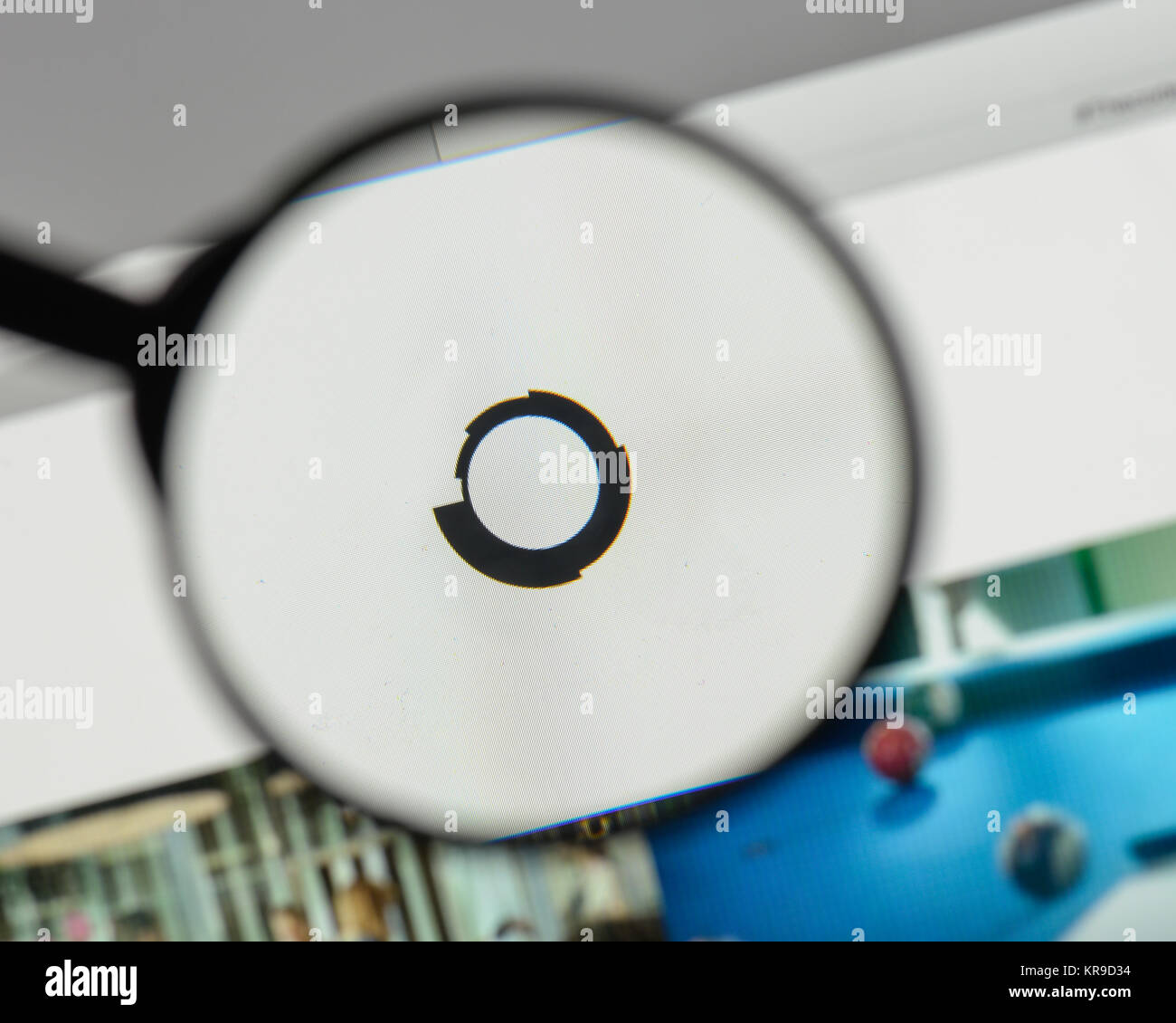 Milan, Italy - August 10, 2017: Codewise logo on the website homepage ...