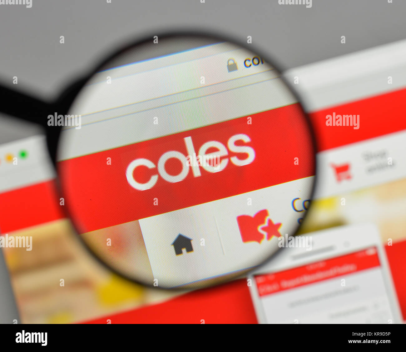 Coles logo hi-res stock photography and images - Alamy