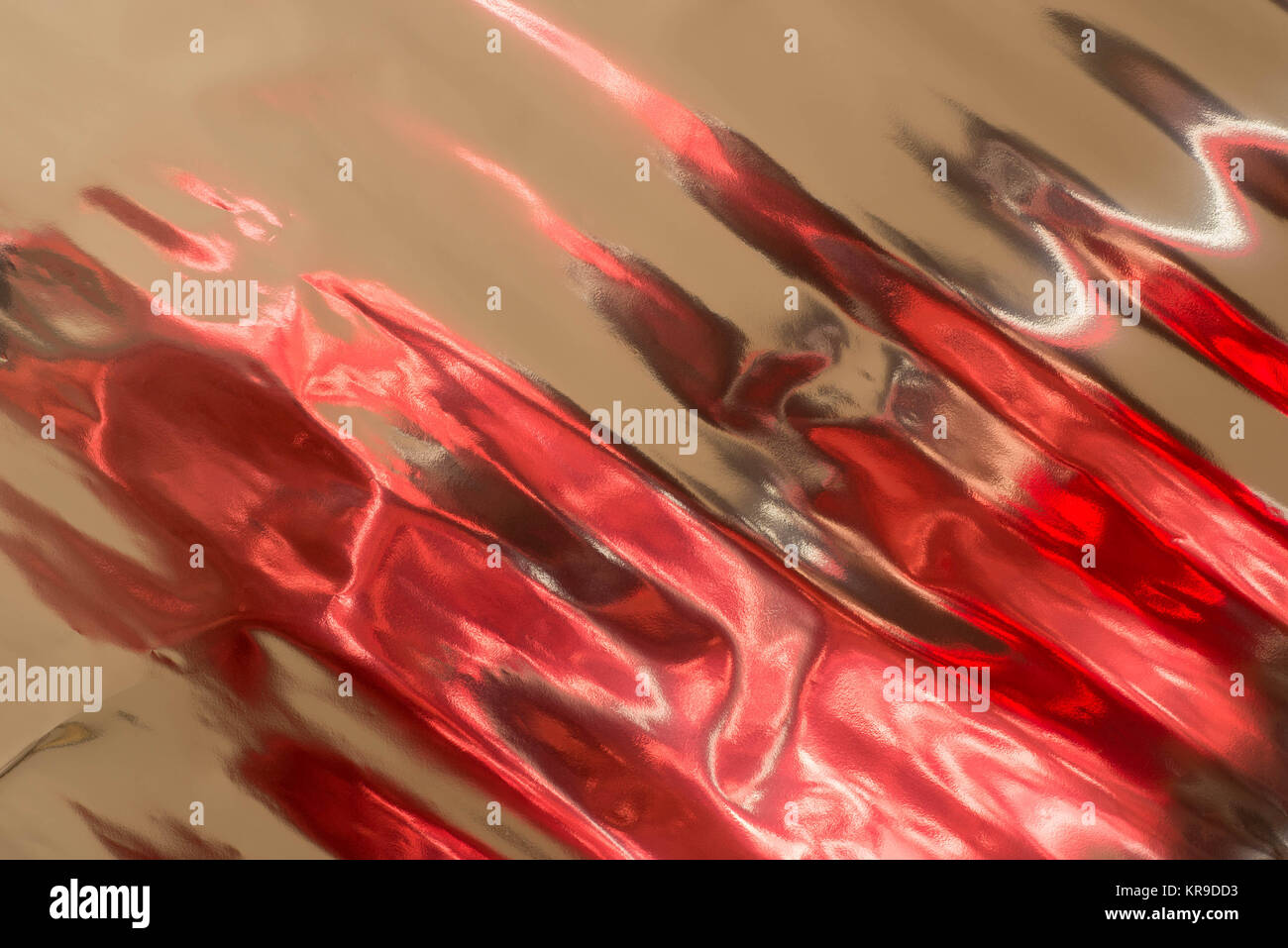 silver color folded metallic foil abstract bacgkground Stock Photo - Alamy