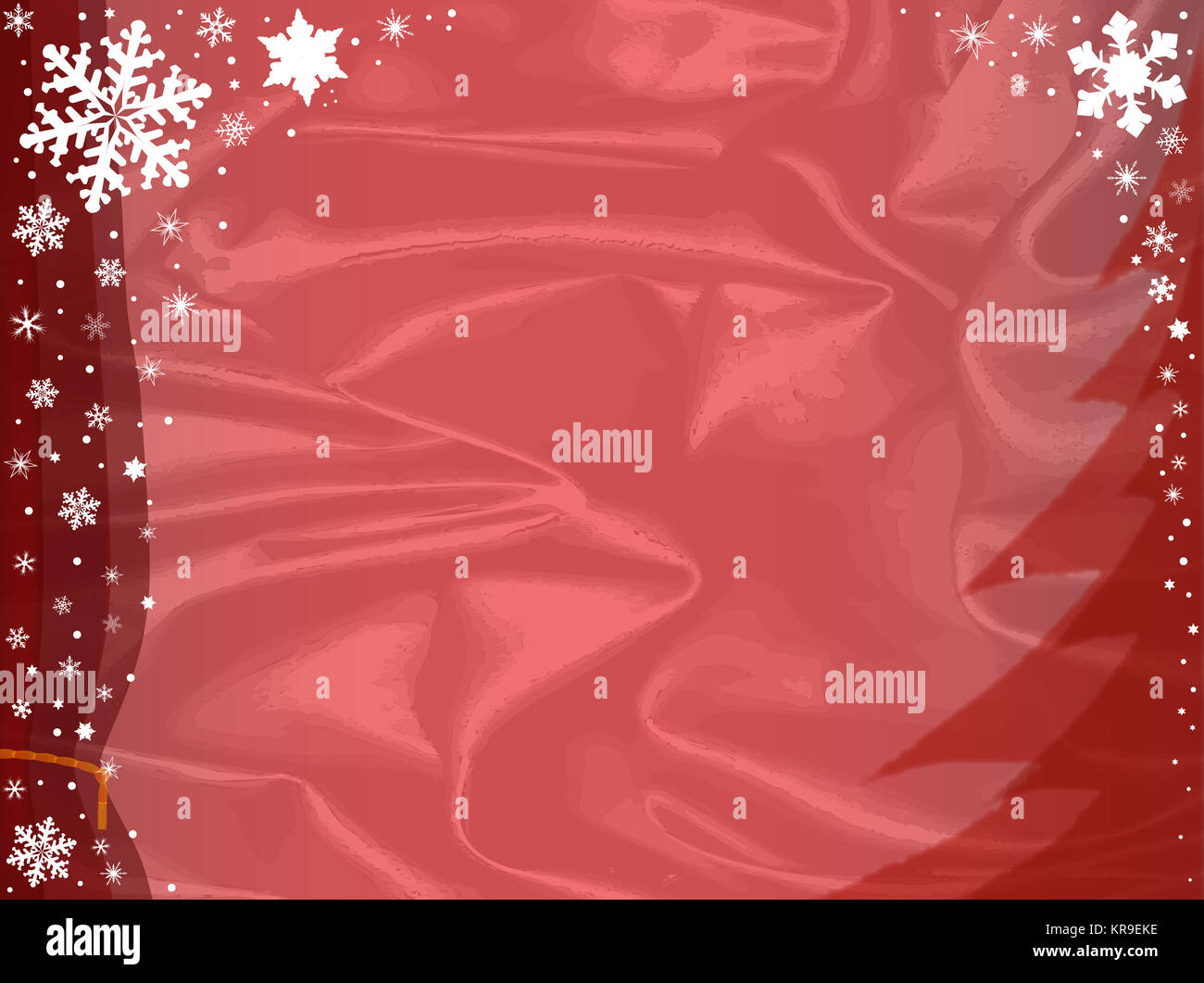 Silk Christmas Card Stock Photo - Alamy